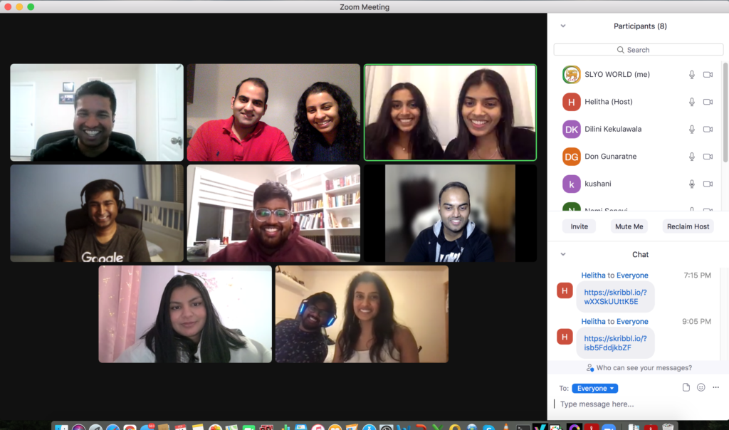 SLYO Virtual Games Night - Winter 2022 - SLYO